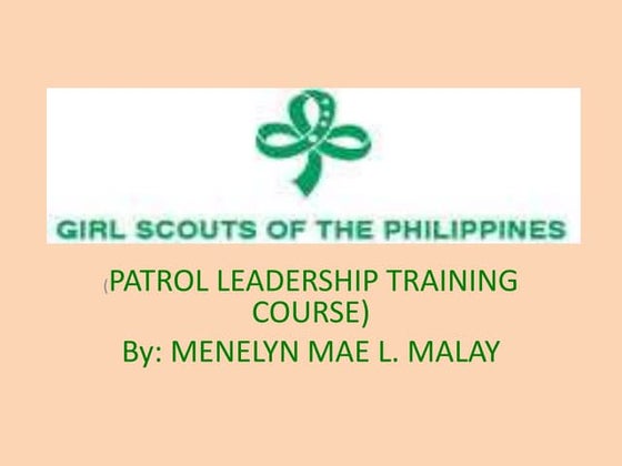 Leadership Training (Filipino) | PPT