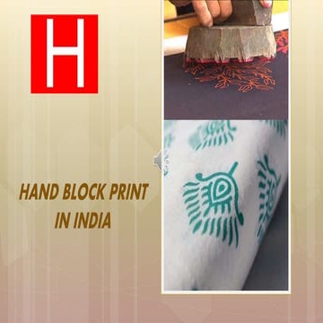 Hand block printing | PPTX