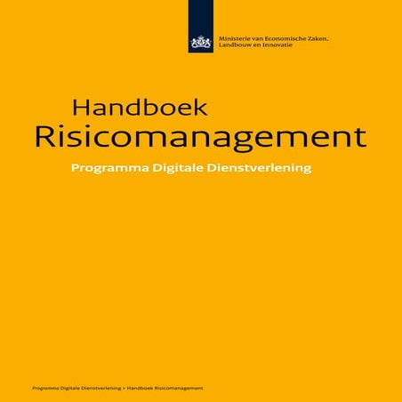 Handboek risico management | PDF