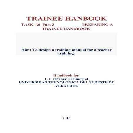 Handbook | PDF