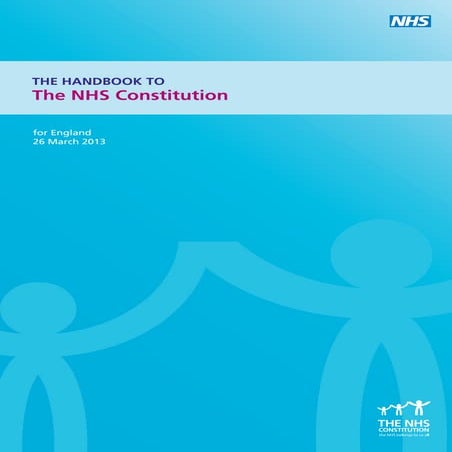 The NHS Constitution Handbook | PDF