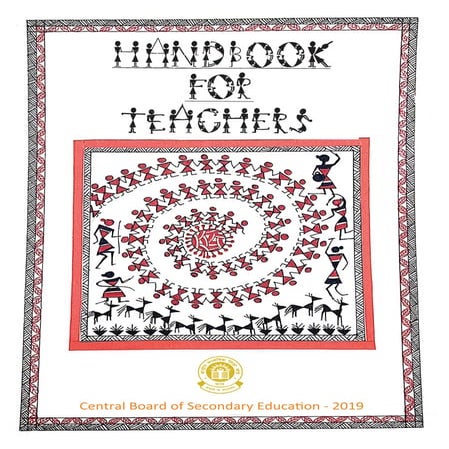 Handbook for Teachers.pdf cbse board - how to tech | PDF
