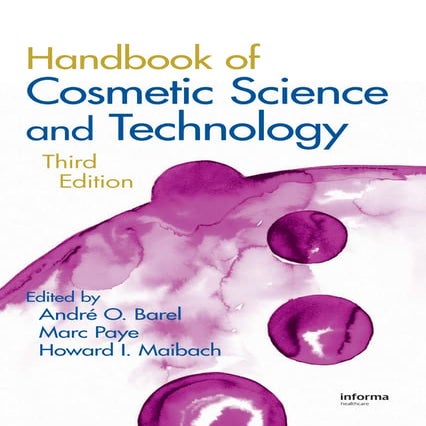 Handbook of cosmetic science and technology, third edition | PDF