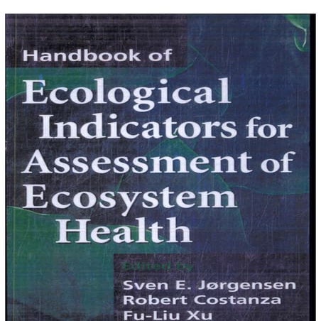 Handbook of ecological indicators for assessment of ecosystem health | PDF