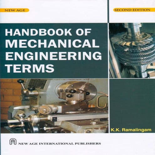 Handbook of Mechanical Engineering Terms机械工程术语手册.pdf