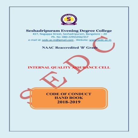 Hand book of sedc | PDF