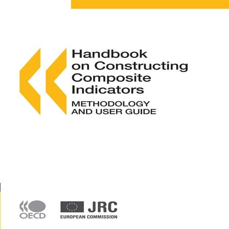 Handbook on constructing composite indicators | PDF
