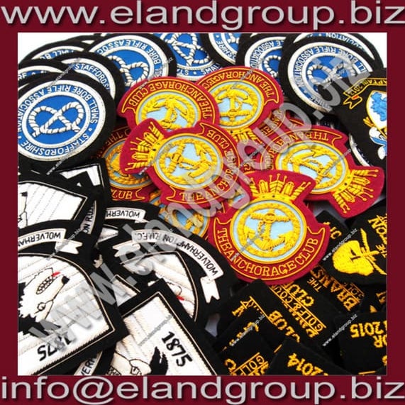 Hand embroidery bullion badges | PDF