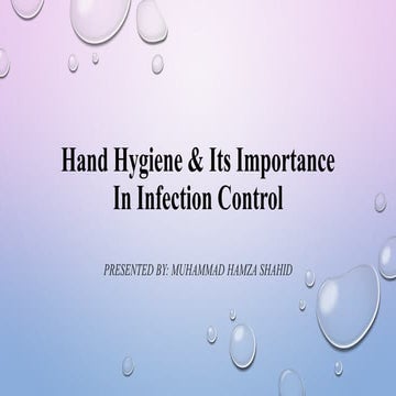 Importance of Hand Hygiene in Healthcare Enviroment.pdf | Infectious ...