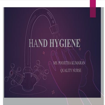 Hand hygiene ppt | PPTX