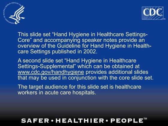 Hand hygiene ppt | PPTX