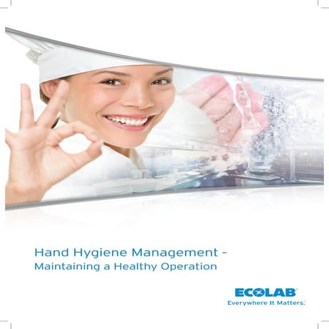 Hand hygiene management brochure | PDF