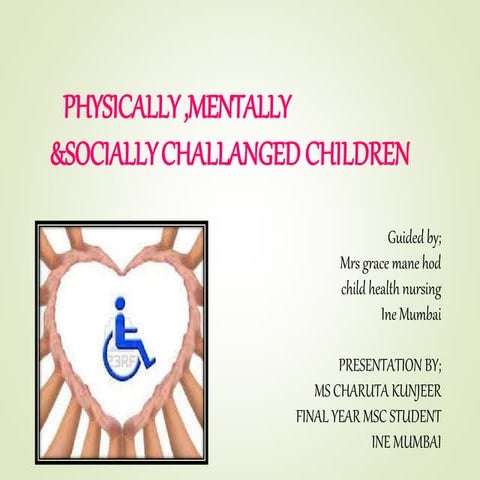 HANDICAPPED CHILDREN.pptx