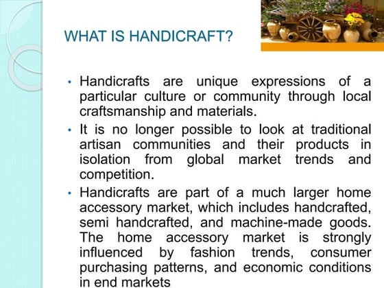Introduction to the Art and Handicraft Industry in kolhapur | PPTX