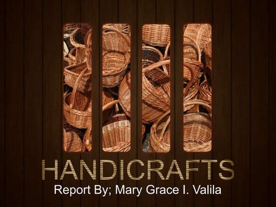 Tools and equipment in Handicrafts | PPTX | Woodworking | Arts and Crafts