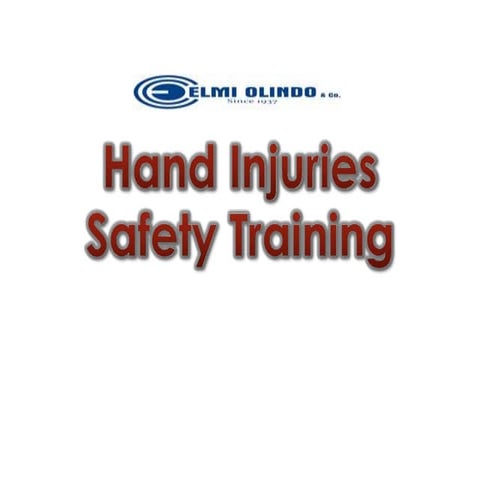 Health and safety hand injury trainning.docx