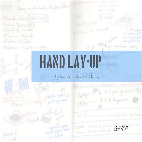 GFRP [Hand lay up] | PDF