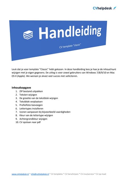 Handleiding powerpoint | PDF