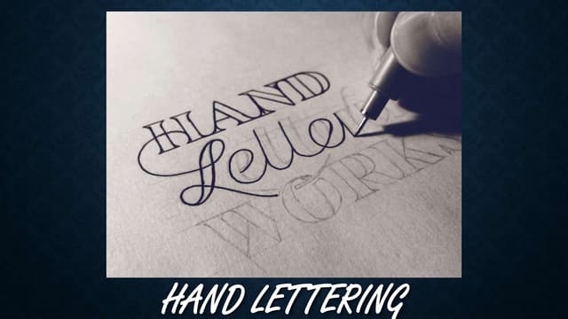 TLE 9 (Technical Drafting) - Lettering | PPTX
