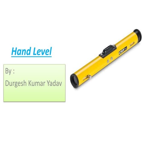 Hand level | PPT