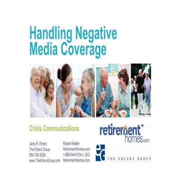 Handling negative media coverage | PPTX