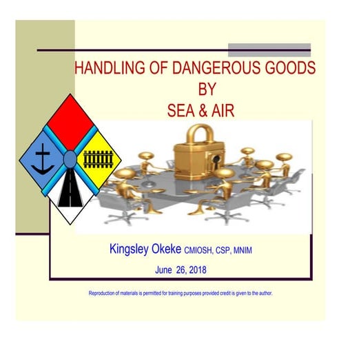Handling of dangerous goods [compatibility mode] | PDF