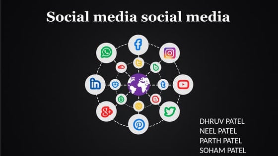 Social media powerpoint presentation | PPTX | Social Networking | Internet