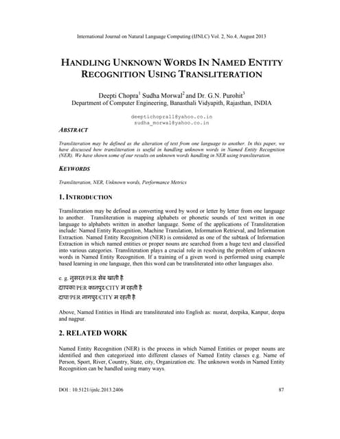 Towards Building Semantic Role Labeler for Indian Languages | PDF | Programming Languages ...