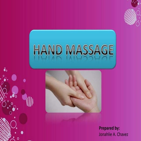 steps in giving hand spa treatment | PPTX