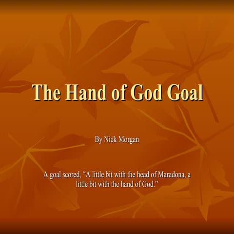 Handofgod | PPT