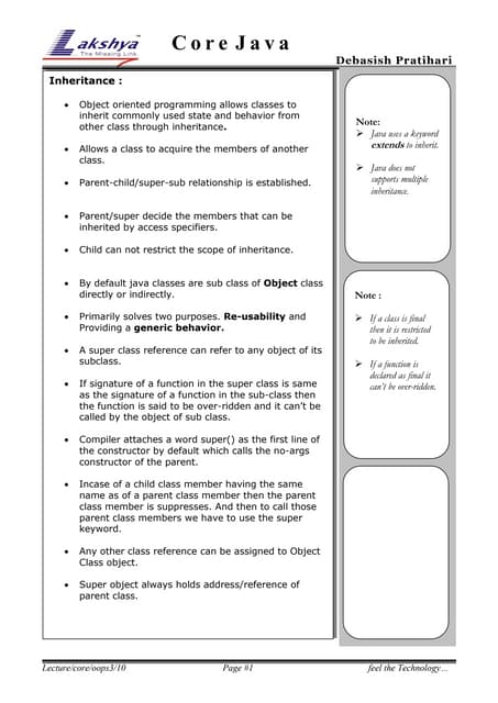 Inheritance ppt | PPTX