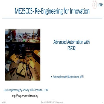 Handout - Advanced Automation for engineering | PDF