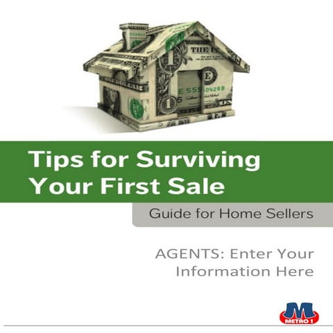 First Time Selling Your Home - Tips and Techniques | PPT