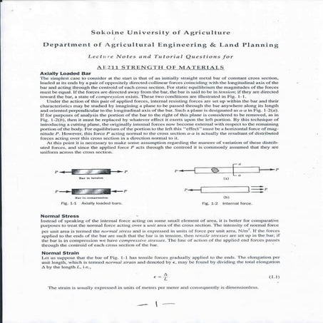strength of materials | PDF