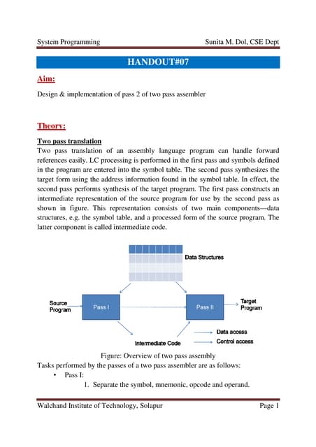 Handout#10 | PDF | Operating Systems | Computer Software and Applications
