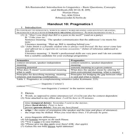 Handout 10_PragI_WiSe05.pdfnnnnnnnnnnbnn | PDF