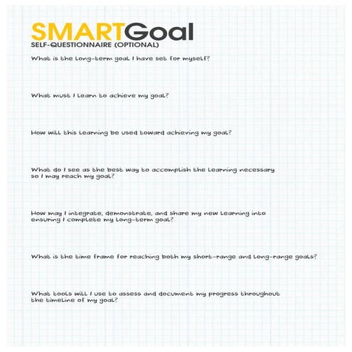 Smart Goals 2 | PDF