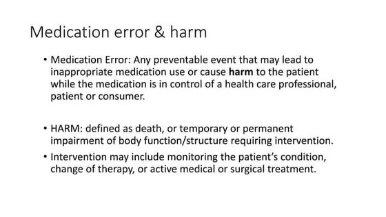 Severity, seriousness, predictability and preventability assessment | PPT