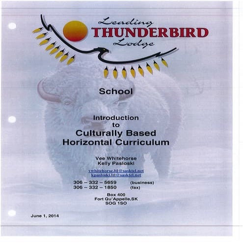 Handouts culturally based horizontal curriculum | PDF