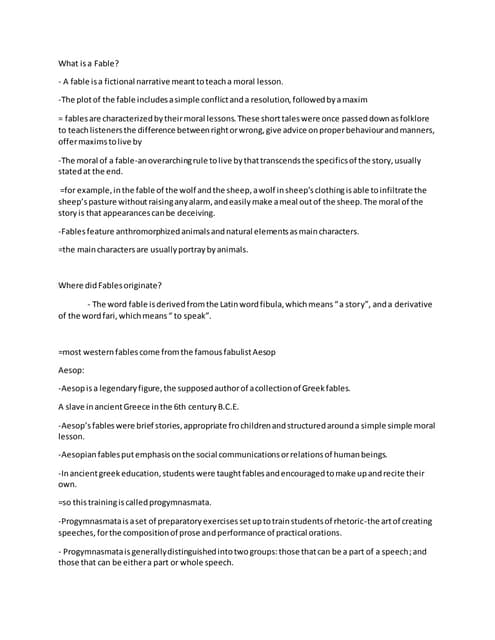 Lesson 1 elements of a fable | PPTX | Dogs | Pets