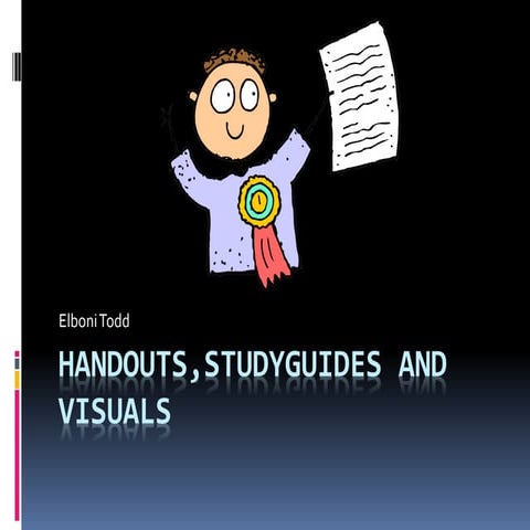 Handouts slideshare | PPTX