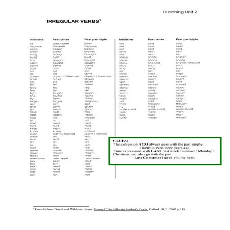 Handouts unit2 | PDF