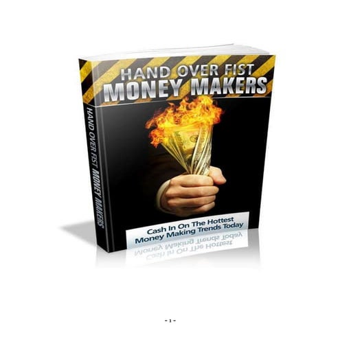 Hand over first money (Secret Millionaire) | PDF