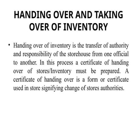 hand over & taking over of inventry.pptx