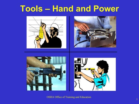 Power tools safety | PPT
