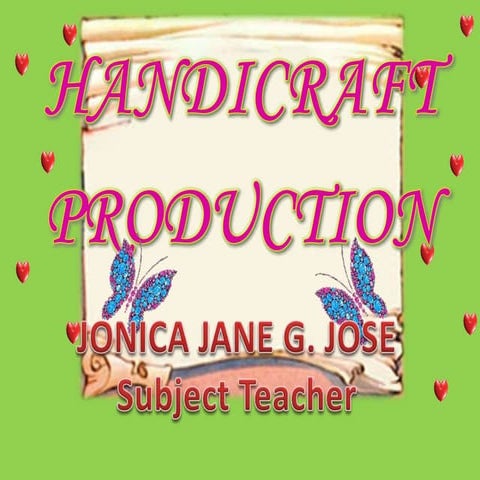 TLE 10-HANDICRAFT (MACRAME AND BASKETRY) | PPTX