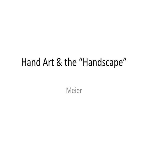 Handscape | PPTX