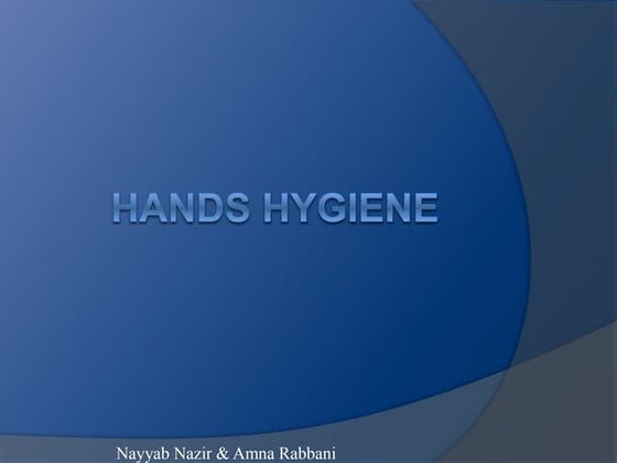Workplace hygiene slideshare | PPT
