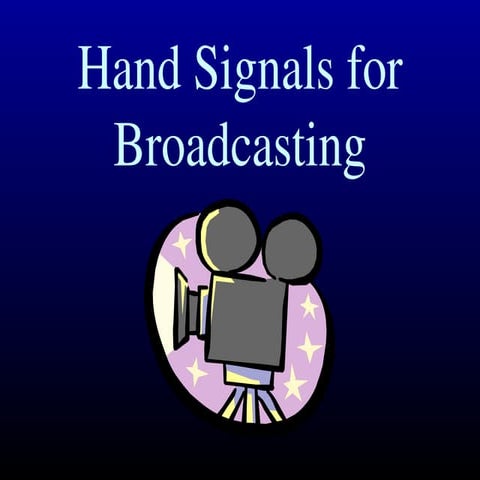 hand for spj Raduo broadcasting signals.ppt