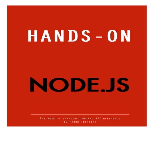 Handson nodejs-sample | PDF